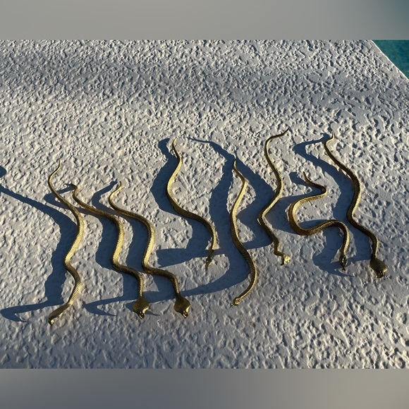 Accents | Small Gold Snakes | Poshmark